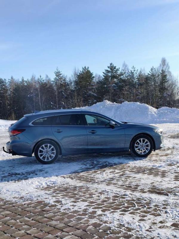 Blue Mazda 6 2013 in Plunge, with an engine capacity of 2.20 L and mileage of 287 thousand km for 4900 €, photo 4 on AUTOMOTO.COM.LV
