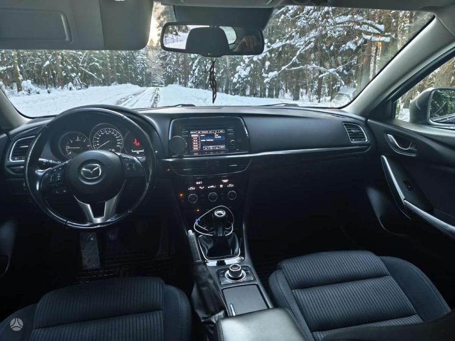 Zils Mazda 6 2013 Plungė, ar dzinēja tilpumu 2.20 L un nobraukumu 287 tūkst. km par 4900 €, foto 6 vietnē AUTOMOTO.COM.LV