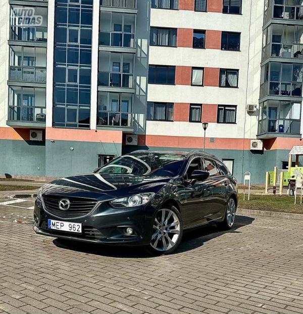 Blue Mazda 6 2013 in Panevezys, with an engine capacity of 2.20 L and mileage of 259 thousand km for 5300 €, photo 1 on AUTOMOTO.COM.LV