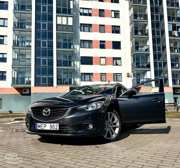 Blue Mazda 6 2013 in Panevezys, with an engine capacity of 2.20 L and mileage of 259 thousand km for 5300 €, photo 3 on AUTOMOTO.COM.LV