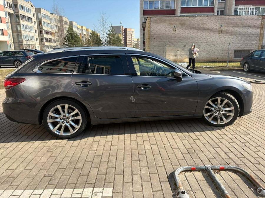 Zils Mazda 6 2013 Panevēža, ar dzinēja tilpumu 2.20 L un nobraukumu 259 tūkst. km par 5300 €, foto 5 vietnē AUTOMOTO.COM.LV