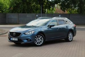 Blue Mazda 6 2013 in Jelgava, with an engine capacity of 2.20 L and mileage of 141 thousand km for 5500 €, photo  on AUTOMOTO.COM.LV