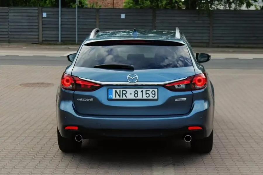 Zils Mazda 6 2013 Jelgava, ar dzinēja tilpumu 2.20 L un nobraukumu 141 tūkst. km par 5500 €, foto 6 vietnē AUTOMOTO.COM.LV
