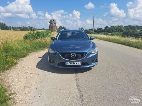 Zils Mazda 6 2013 Radviliškis, ar dzinēja tilpumu 2.00 L un nobraukumu 286 tūkst. km par 6500 €, foto 1 vietnē AUTOMOTO.COM.LV