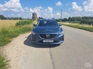 Zils Mazda 6 2013 Radviliškis, ar dzinēja tilpumu 2.00 L un nobraukumu 286 tūkst. km par 6500 €, foto  vietnē AUTOMOTO.COM.LV