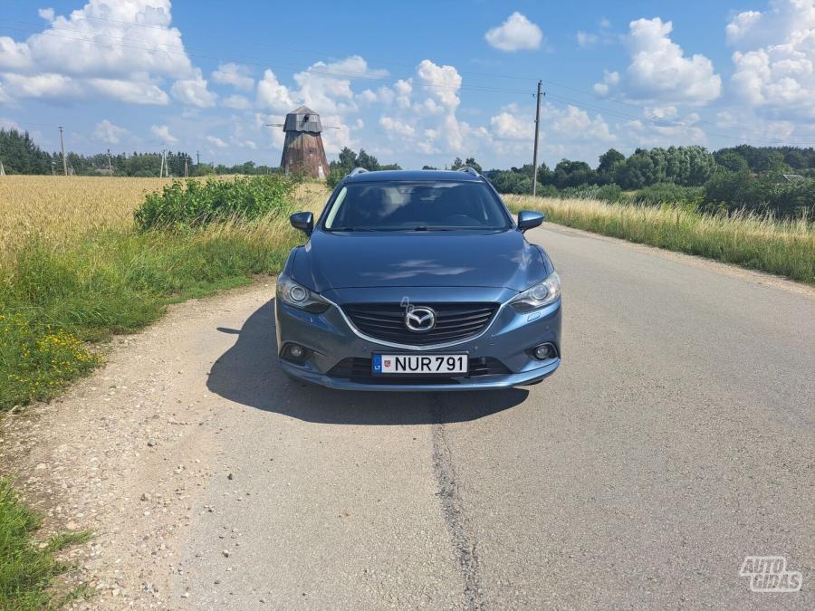 Zils Mazda 6 2013 Radviliškis, ar dzinēja tilpumu 2.00 L un nobraukumu 286 tūkst. km par 6500 €, foto 1 vietnē AUTOMOTO.COM.LV