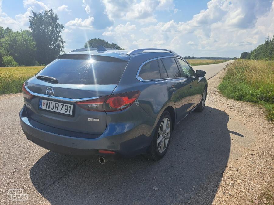 Zils Mazda 6 2013 Radviliškis, ar dzinēja tilpumu 2.00 L un nobraukumu 286 tūkst. km par 6500 €, foto 6 vietnē AUTOMOTO.COM.LV