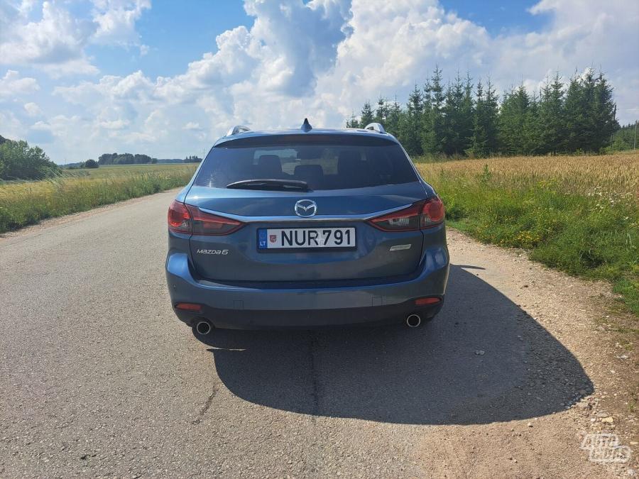 Zils Mazda 6 2013 Radviliškis, ar dzinēja tilpumu 2.00 L un nobraukumu 286 tūkst. km par 6500 €, foto 7 vietnē AUTOMOTO.COM.LV