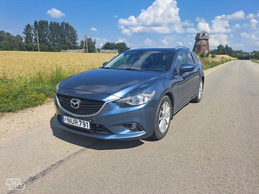 Zils Mazda 6 2013 Radviliškis, ar dzinēja tilpumu 2.00 L un nobraukumu 286 tūkst. km par 6500 €, foto 10 vietnē AUTOMOTO.COM.LV