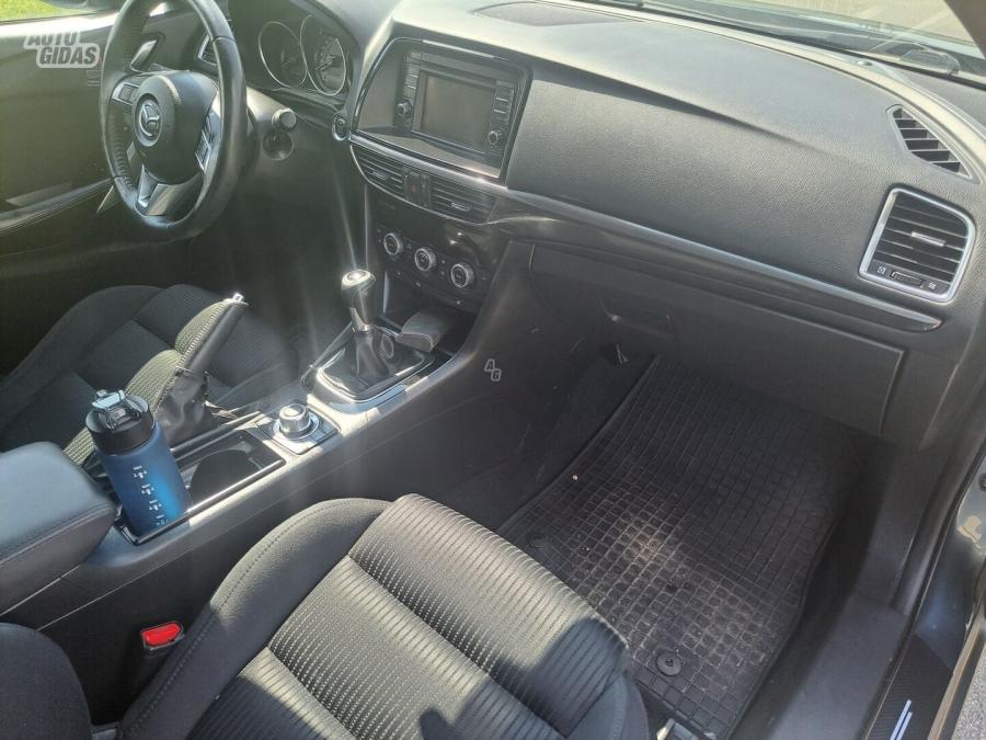 Zils Mazda 6 2013 Radviliškis, ar dzinēja tilpumu 2.00 L un nobraukumu 286 tūkst. km par 6500 €, foto 13 vietnē AUTOMOTO.COM.LV