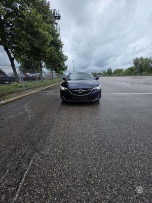 Zils Mazda 6 2013 Marijampole, ar dzinēja tilpumu 2.18 L un nobraukumu 233 tūkst. km par 4350 €, foto  vietnē AUTOMOTO.COM.LV