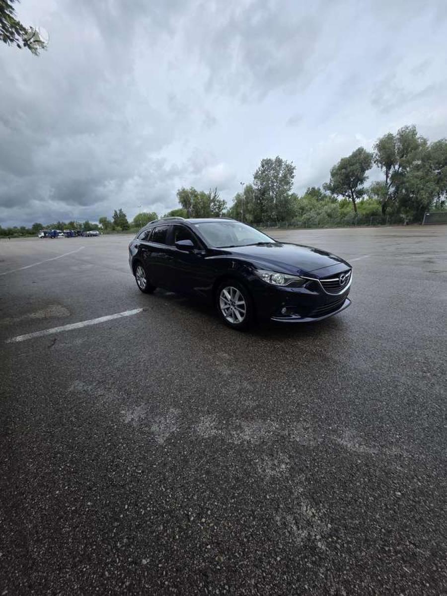 Blue Mazda 6 2013 in Marijampole, with an engine capacity of 2.18 L and mileage of 233 thousand km for 4350 €, photo 5 on AUTOMOTO.COM.LV