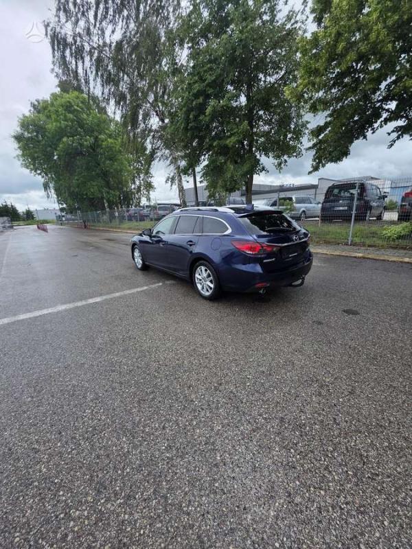 Zils Mazda 6 2013 Marijampole, ar dzinēja tilpumu 2.18 L un nobraukumu 233 tūkst. km par 4350 €, foto 5 vietnē AUTOMOTO.COM.LV
