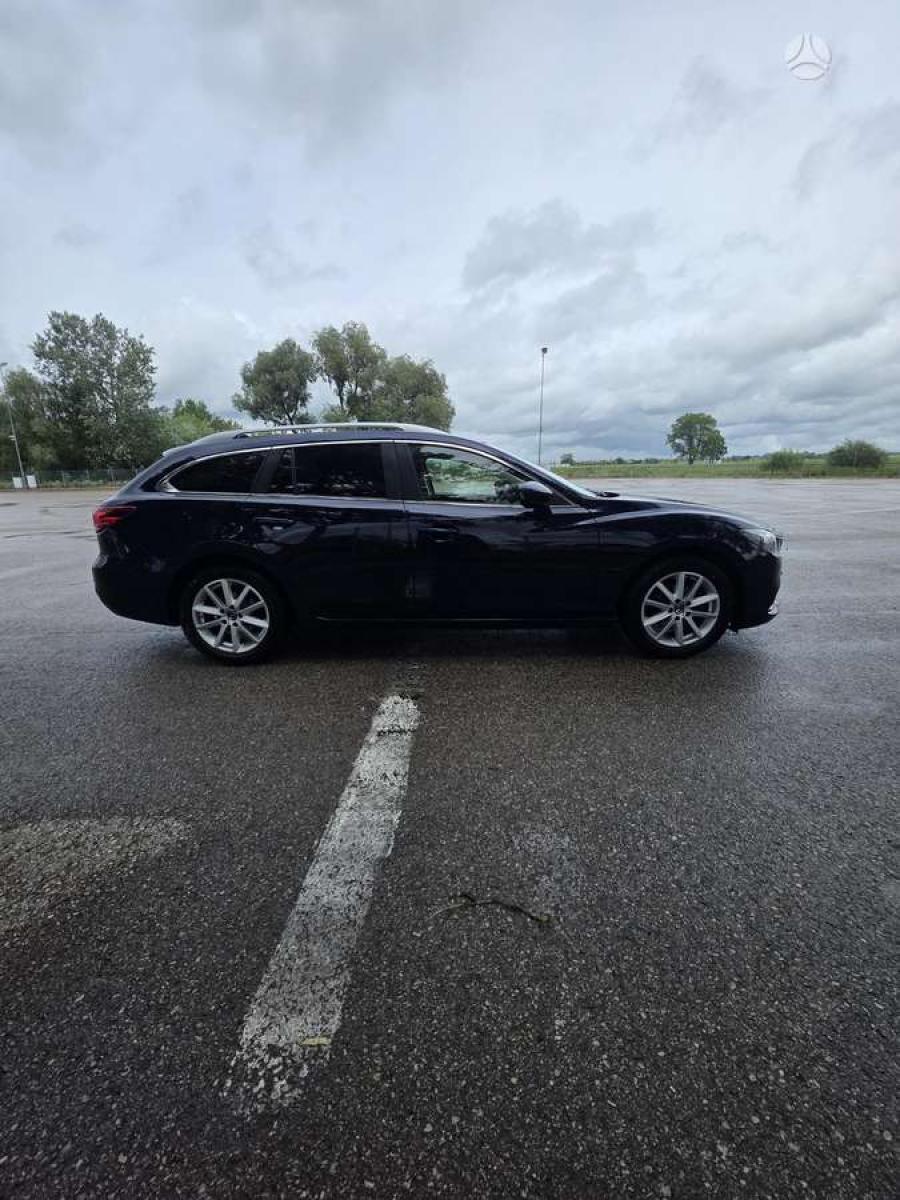 Blue Mazda 6 2013 in Marijampole, with an engine capacity of 2.18 L and mileage of 233 thousand km for 4350 €, photo 10 on AUTOMOTO.COM.LV