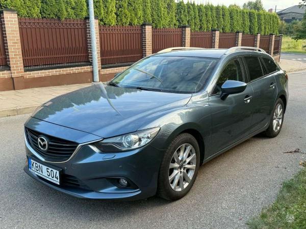 Zils Mazda 6 2013 Viļņa, ar dzinēja tilpumu 2.19 L un nobraukumu 325 tūkst. km par 2950 €, foto 1 vietnē AUTOMOTO.COM.LV