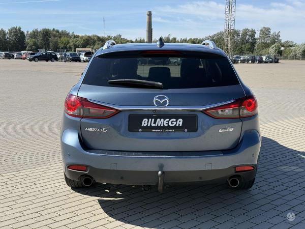 Blue Mazda 6 2013 in Marijampole, with an engine capacity of 2.18 L and mileage of 238 thousand km for 5100 €, photo 9 on AUTOMOTO.COM.LV