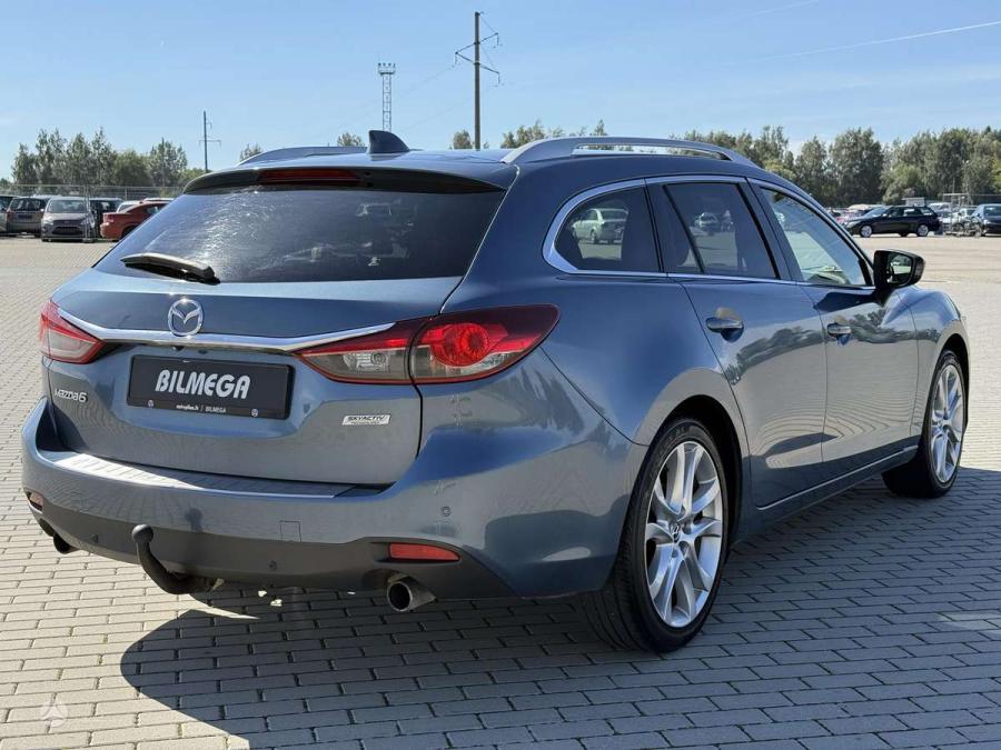 Zils Mazda 6 2013 Marijampole, ar dzinēja tilpumu 2.18 L un nobraukumu 238 tūkst. km par 5100 €, foto 10 vietnē AUTOMOTO.COM.LV