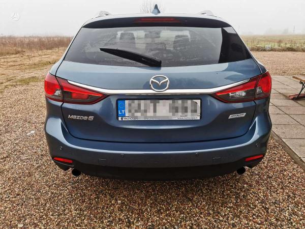 Blue Mazda 6 2014 in Vilnius, with an engine capacity of 2.18 L and mileage of 250 thousand km for 5750 €, photo 7 on AUTOMOTO.COM.LV