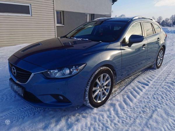 Zils Mazda 6 2014 Viļņa, ar dzinēja tilpumu 2.20 L un nobraukumu 250 tūkst. km par 5750 €, foto 2 vietnē AUTOMOTO.COM.LV