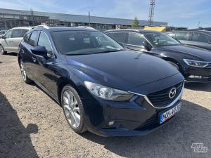 Blue Mazda 6 2014 in Kaunas, with an engine capacity of 2.20 L and mileage of 229 thousand km for 5950 €, photo  on AUTOMOTO.COM.LV