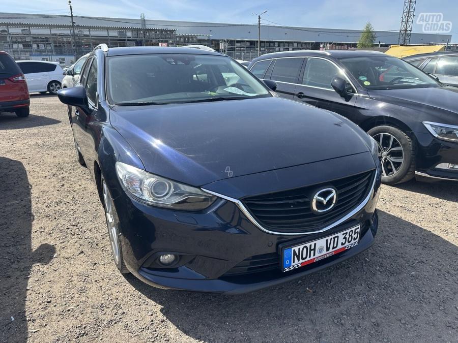 Blue Mazda 6 2014 in Kaunas, with an engine capacity of 2.20 L and mileage of 229 thousand km for 5950 €, photo 3 on AUTOMOTO.COM.LV