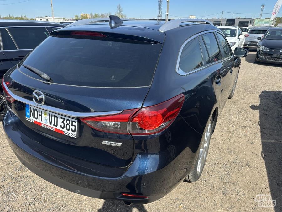 Blue Mazda 6 2014 in Kaunas, with an engine capacity of 2.20 L and mileage of 229 thousand km for 5950 €, photo 4 on AUTOMOTO.COM.LV