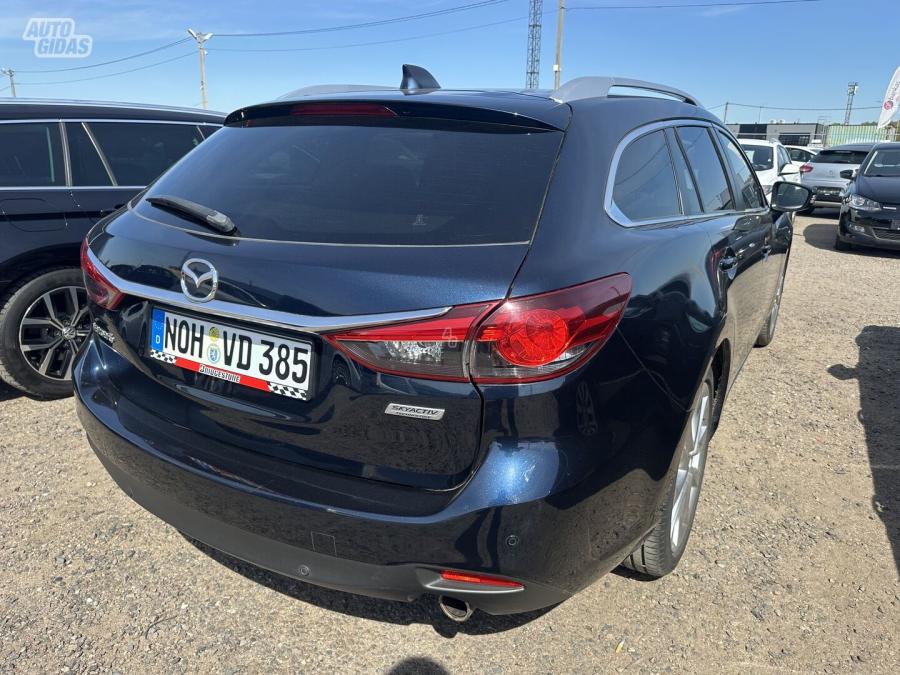 Blue Mazda 6 2014 in Kaunas, with an engine capacity of 2.20 L and mileage of 229 thousand km for 5950 €, photo 5 on AUTOMOTO.COM.LV