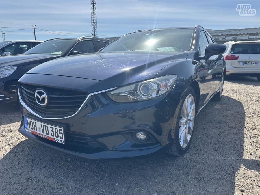 Blue Mazda 6 2014 in Kaunas, with an engine capacity of 2.20 L and mileage of 229 thousand km for 5950 €, photo 7 on AUTOMOTO.COM.LV
