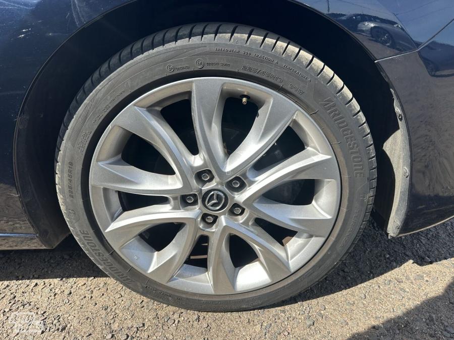 Blue Mazda 6 2014 in Kaunas, with an engine capacity of 2.20 L and mileage of 229 thousand km for 5950 €, photo 8 on AUTOMOTO.COM.LV