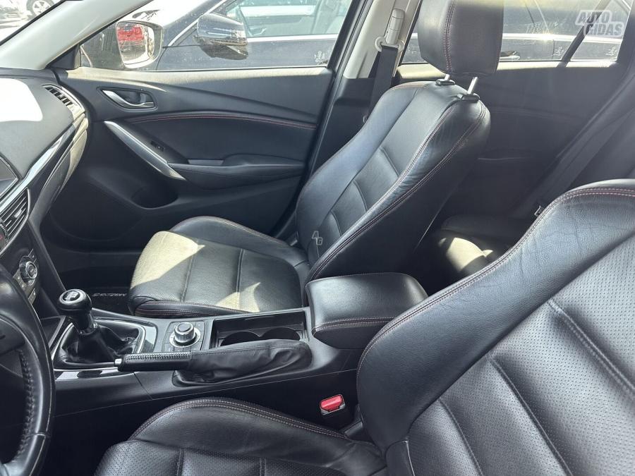 Blue Mazda 6 2014 in Kaunas, with an engine capacity of 2.20 L and mileage of 229 thousand km for 5950 €, photo 9 on AUTOMOTO.COM.LV