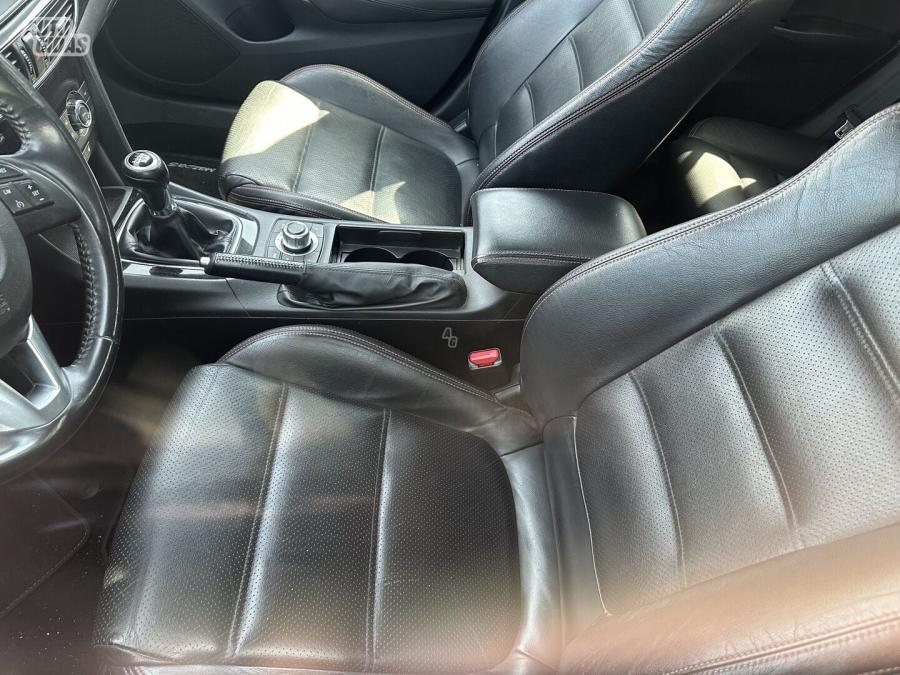Blue Mazda 6 2014 in Kaunas, with an engine capacity of 2.20 L and mileage of 229 thousand km for 5950 €, photo 14 on AUTOMOTO.COM.LV