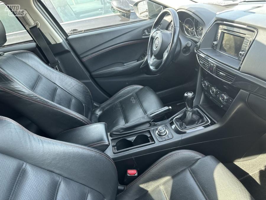 Blue Mazda 6 2014 in Kaunas, with an engine capacity of 2.20 L and mileage of 229 thousand km for 5950 €, photo 19 on AUTOMOTO.COM.LV