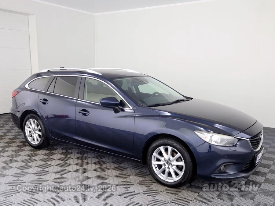 Blue Mazda 6 2014 in Tallinn, with an engine capacity of 2.20 L and mileage of 246 thousand km for 3999 €, photo 1 on AUTOMOTO.COM.LV