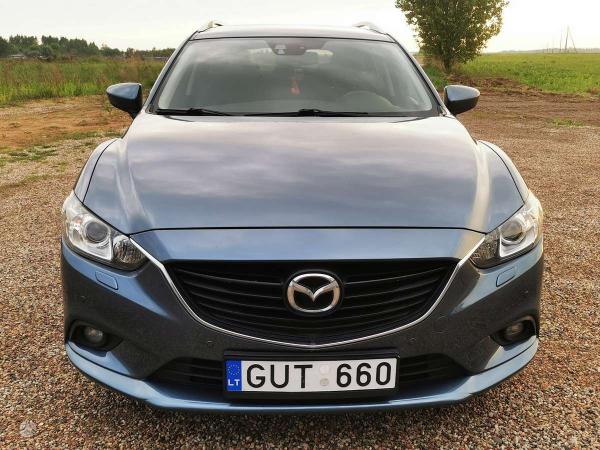 Zils Mazda 6 2014 Viļņa, ar dzinēja tilpumu 2.18 L un nobraukumu 250 tūkst. km par 5250 €, foto 3 vietnē AUTOMOTO.COM.LV