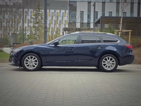 Blue Mazda 6 2014 in Riga, with an engine capacity of 2.20 L and mileage of 287 thousand km for 4590 €, photo 4 on AUTOMOTO.COM.LV