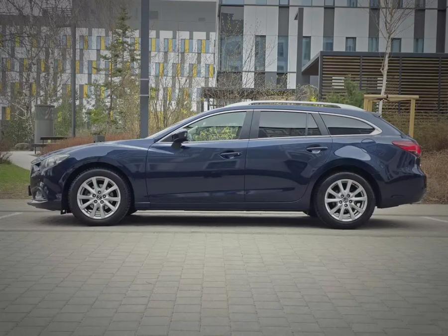 Blue Mazda 6 2014 in Riga, with an engine capacity of 2.20 L and mileage of 287 thousand km for 4590 €, photo 5 on AUTOMOTO.COM.LV