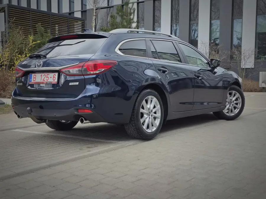 Blue Mazda 6 2014 in Riga, with an engine capacity of 2.20 L and mileage of 287 thousand km for 4590 €, photo 32 on AUTOMOTO.COM.LV