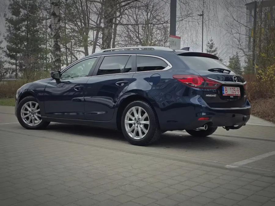 Blue Mazda 6 2014 in Riga, with an engine capacity of 2.20 L and mileage of 287 thousand km for 4590 €, photo 33 on AUTOMOTO.COM.LV