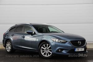 Zils Mazda 6 2014 Tartu, ar dzinēja tilpumu 2.20 L un nobraukumu 268 tūkst. km par 4990 €, foto  vietnē AUTOMOTO.COM.LV