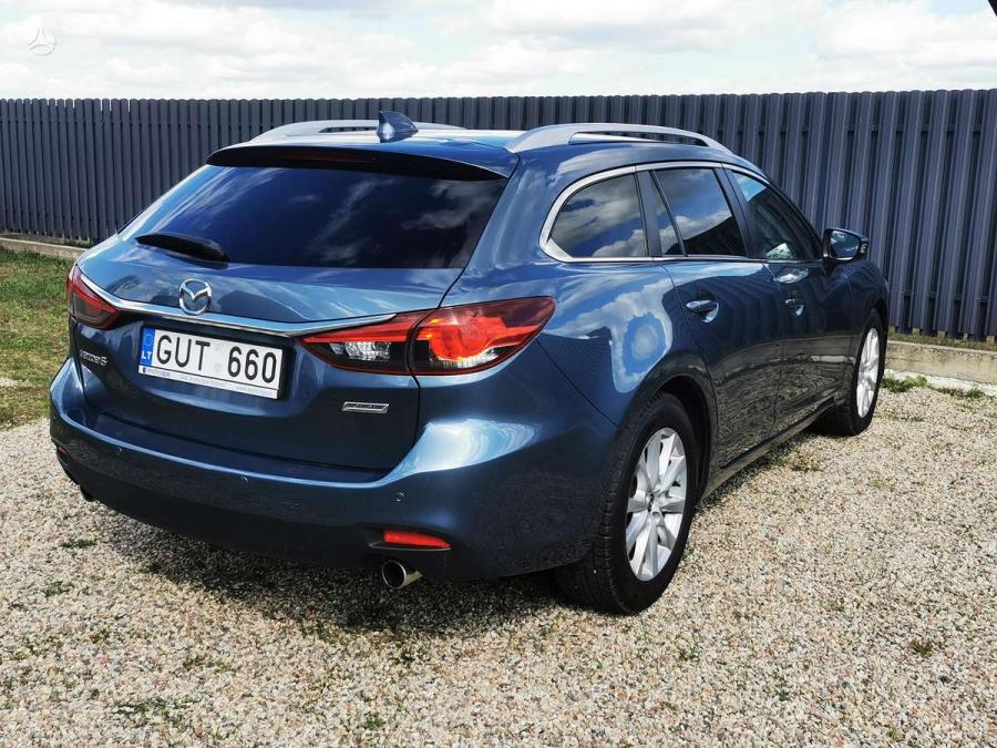 Zils Mazda 6 2014 Viļņa, ar dzinēja tilpumu 2.00 L un nobraukumu 250 tūkst. km par 4950 €, foto 5 vietnē AUTOMOTO.COM.LV