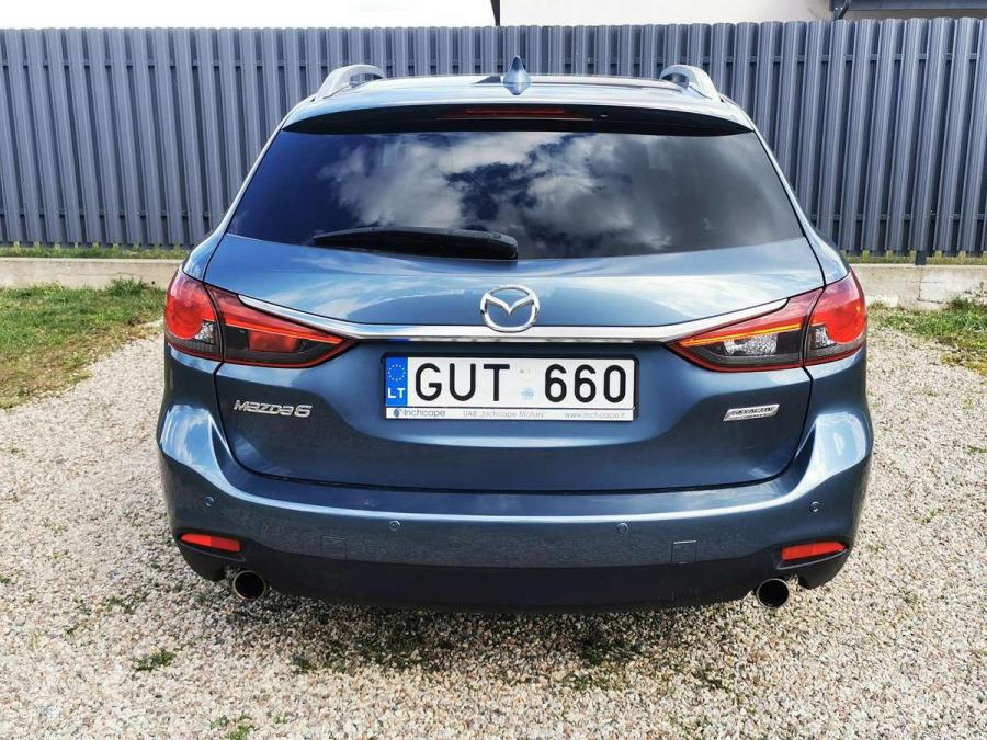 Zils Mazda 6 2014 Viļņa, ar dzinēja tilpumu 2.00 L un nobraukumu 250 tūkst. km par 4950 €, foto 7 vietnē AUTOMOTO.COM.LV