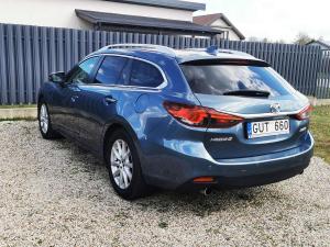 Blue Mazda 6 2014 in Vilnius, with an engine capacity of 2.20 L and mileage of 250 thousand km for 4950 €, photo 6 on AUTOMOTO.COM.LV