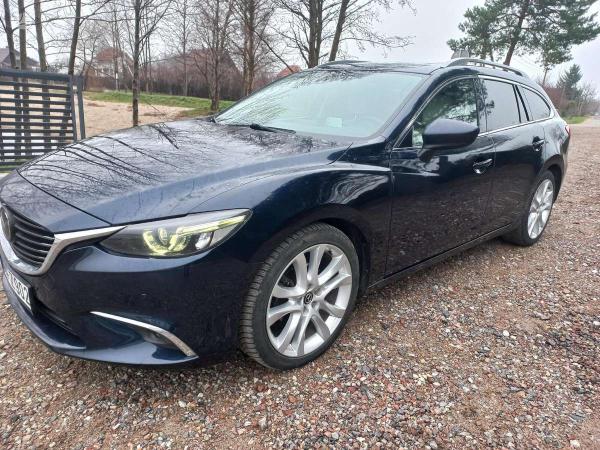 Zils Mazda 6 2015 Klaipėda, ar dzinēja tilpumu 2.19 L un nobraukumu 290 tūkst. km par 6400 €, foto 1 vietnē AUTOMOTO.COM.LV