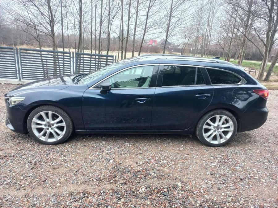 Zils Mazda 6 2015 Klaipėda, ar dzinēja tilpumu 2.19 L un nobraukumu 290 tūkst. km par 6400 €, foto 2 vietnē AUTOMOTO.COM.LV