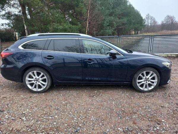 Zils Mazda 6 2015 Klaipėda, ar dzinēja tilpumu 2.19 L un nobraukumu 290 tūkst. km par 6400 €, foto 6 vietnē AUTOMOTO.COM.LV