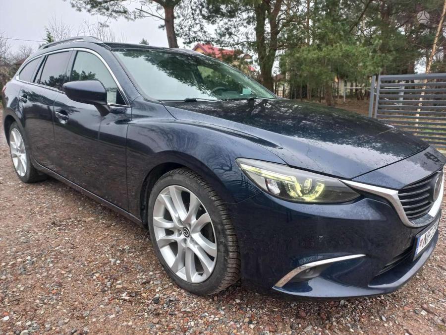 Zils Mazda 6 2015 Klaipėda, ar dzinēja tilpumu 2.19 L un nobraukumu 290 tūkst. km par 6400 €, foto 7 vietnē AUTOMOTO.COM.LV