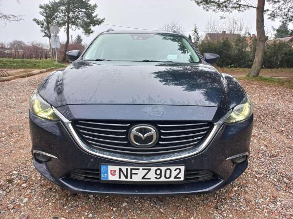 Zils Mazda 6 2015 Klaipėda, ar dzinēja tilpumu 2.19 L un nobraukumu 290 tūkst. km par 6400 €, foto 8 vietnē AUTOMOTO.COM.LV