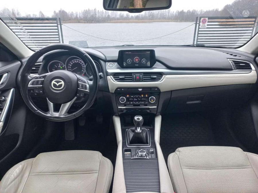 Zils Mazda 6 2015 Klaipėda, ar dzinēja tilpumu 2.19 L un nobraukumu 290 tūkst. km par 6400 €, foto 17 vietnē AUTOMOTO.COM.LV