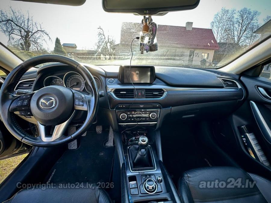 Синий Мазда 6 2015 в Тырва, объемом двигателя 2.20 л и пробегом 290 тыс. км за 8500 €, фото 8 на AUTOMOTO.COM.LV