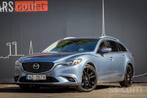 Синий Мазда 6 2015 в Рига, объемом двигателя 2.20 л и пробегом 207 тыс. км за 6490 €, фото  на AUTOMOTO.COM.LV